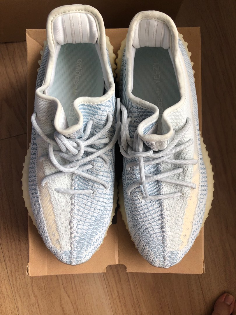 Adidas Yeezy Boost 350 V2 CLOUD WHITE non reflective , Men's Fashion ...