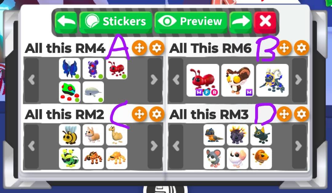 Adopt Me Pets Bundle Cheap! ☃️ [ Read Desc ], Video Gaming, Video Games ...