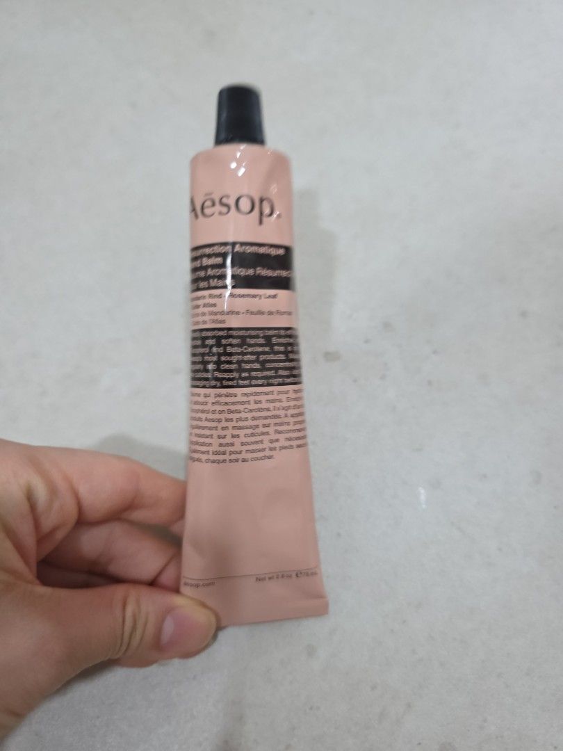 Aesop Resurrection Aromatique Hand Balm, Beauty & Personal Care, Hands ...