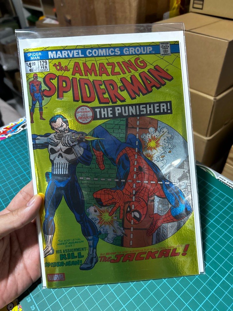 Amazing Spider-Man #129 Comic Book (Foil), Hobbies & Toys, Books ...
