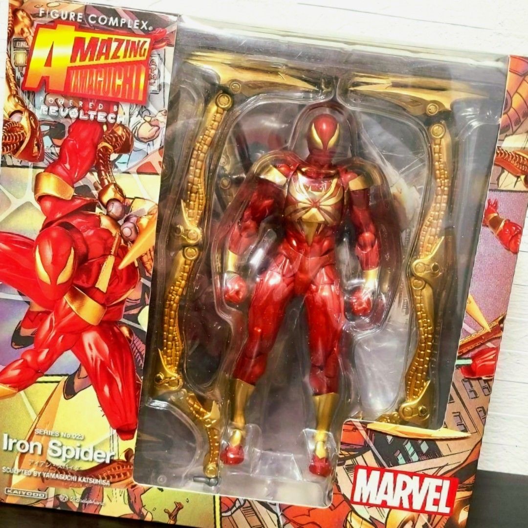 Amazing Yamaguchi Iron Spider Origin Authentic, Hobbies & Toys, Toys ...