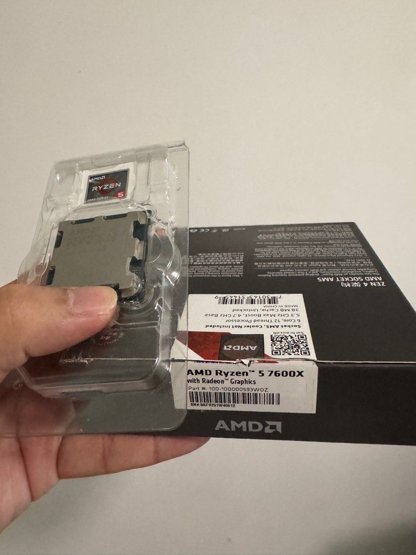 AMD Ryzen 5 7600X Processor, Computers & Tech, Parts & Accessories ...