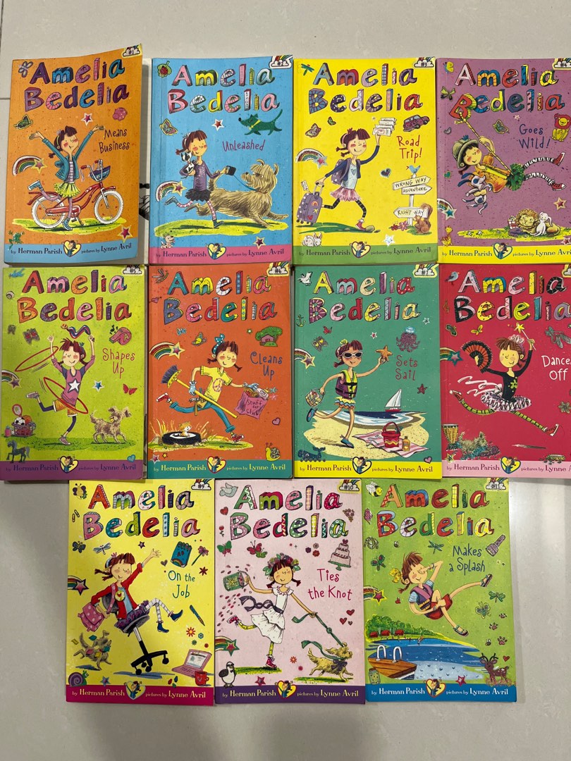 Amelia Bedelia Book Series - 11 Books, Hobbies & Toys, Books ...