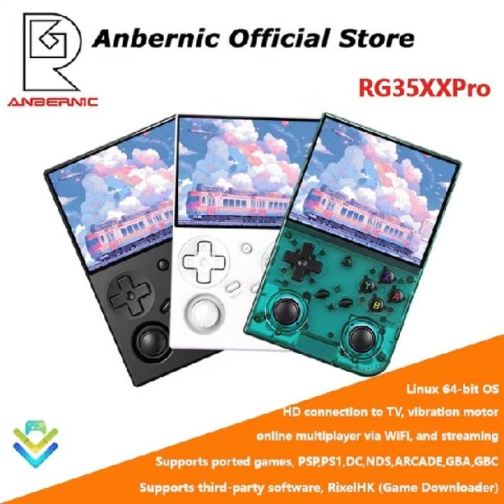 Anbernic RG35XX Pro Handheld Gaming Console, Video Gaming, Video Game ...