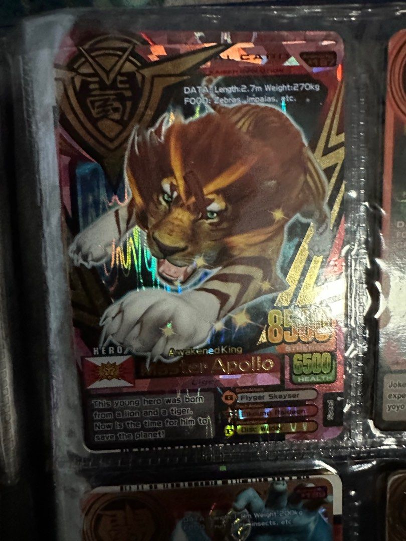 Animal Kaiser Evolution Master Apollo Ultra rare, Hobbies & Toys, Toys ...