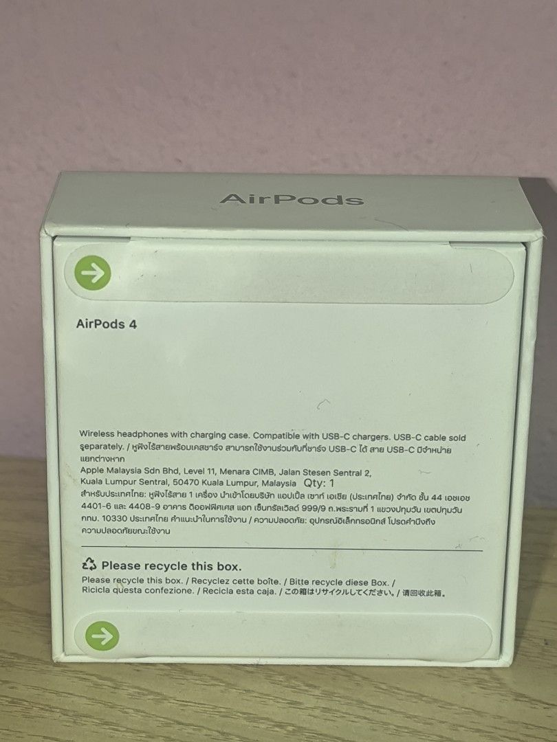 Apple AirPods (4th Generation) - Authentic, Audio, Earphones on Carousell
