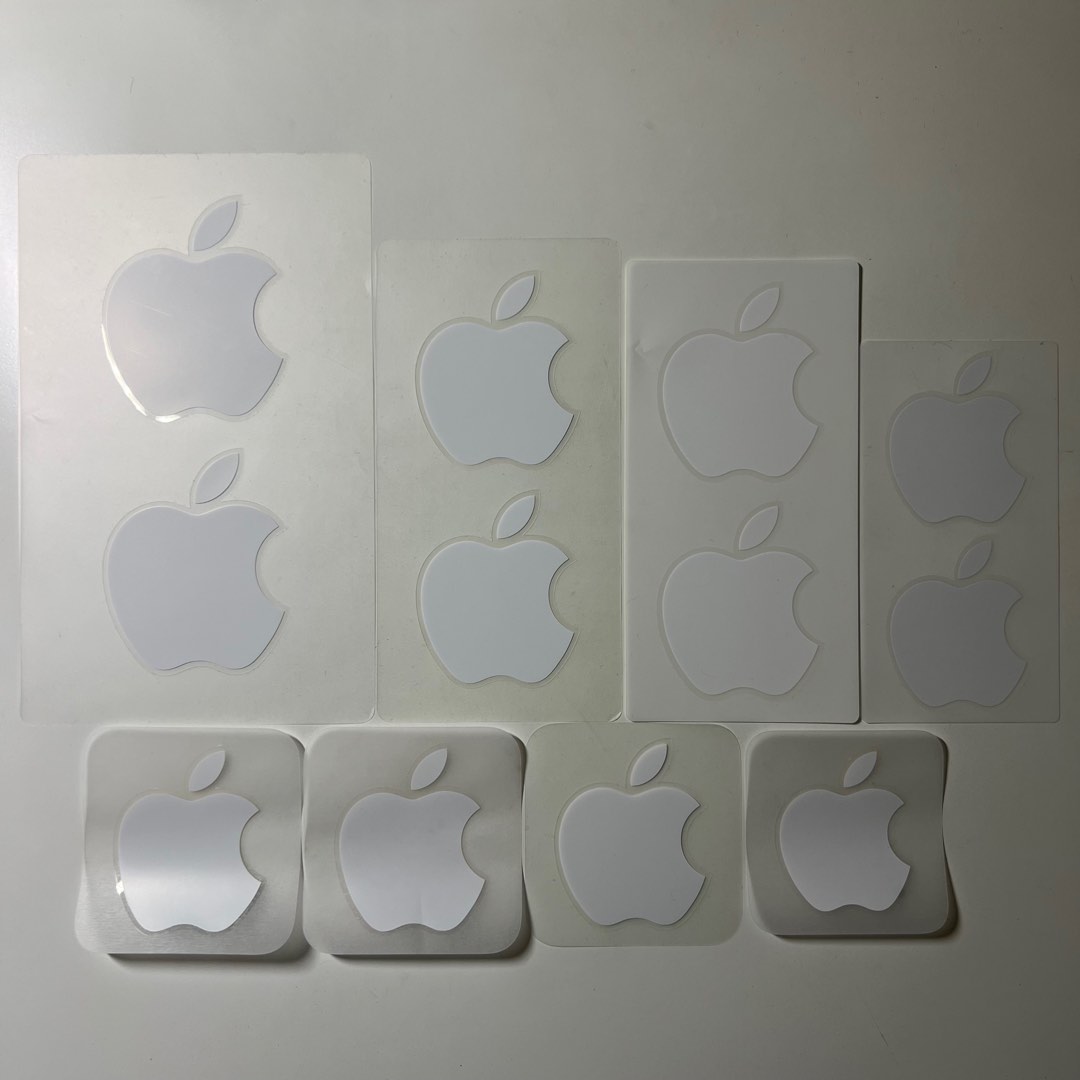 apple logo stickers, Hobbies & Toys, Stationery & Craft, Other ...