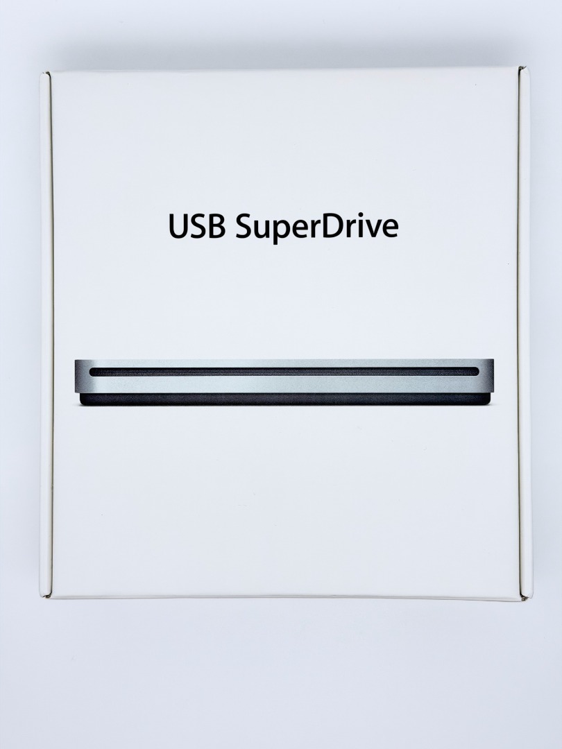 Apple USB SuperDrive for Macbook discontinued 絶版 原廠 超級光碟機 燒碟機 CD DVD ...