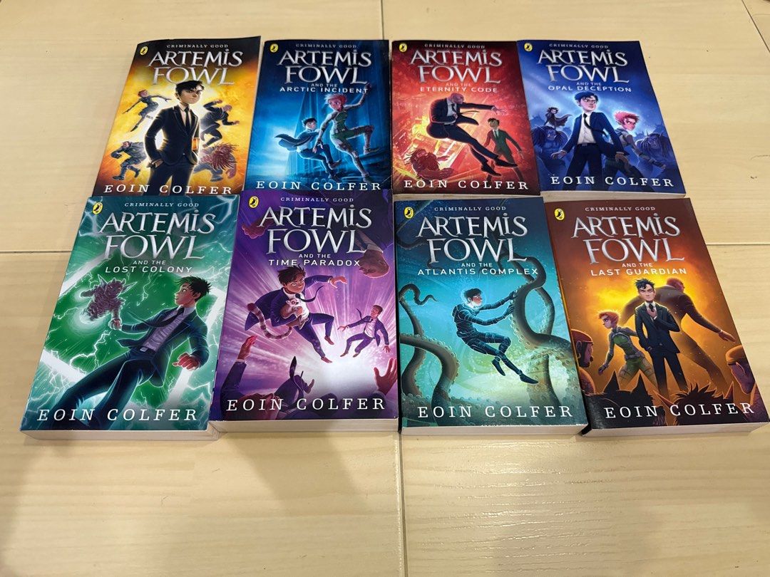Artemis Fowl Book Series by Eoin Colfer, Hobbies & Toys, Books ...