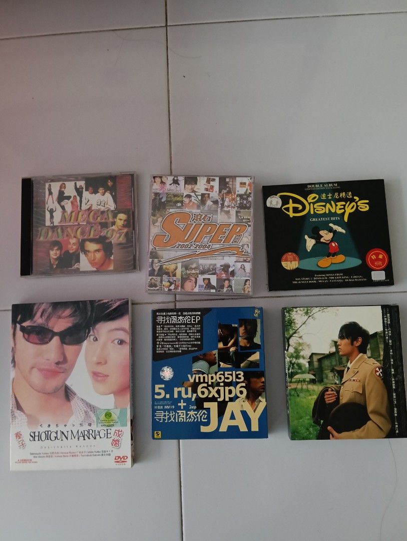 Assorted Music CDs and DVDs, Hobbies & Toys, Music & Media, CDs & DVDs ...