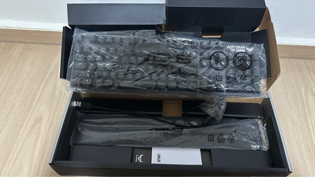 ASUS TUF Gaming K3 Mechanical RGB Keyboard, Computers & Tech, Parts ...