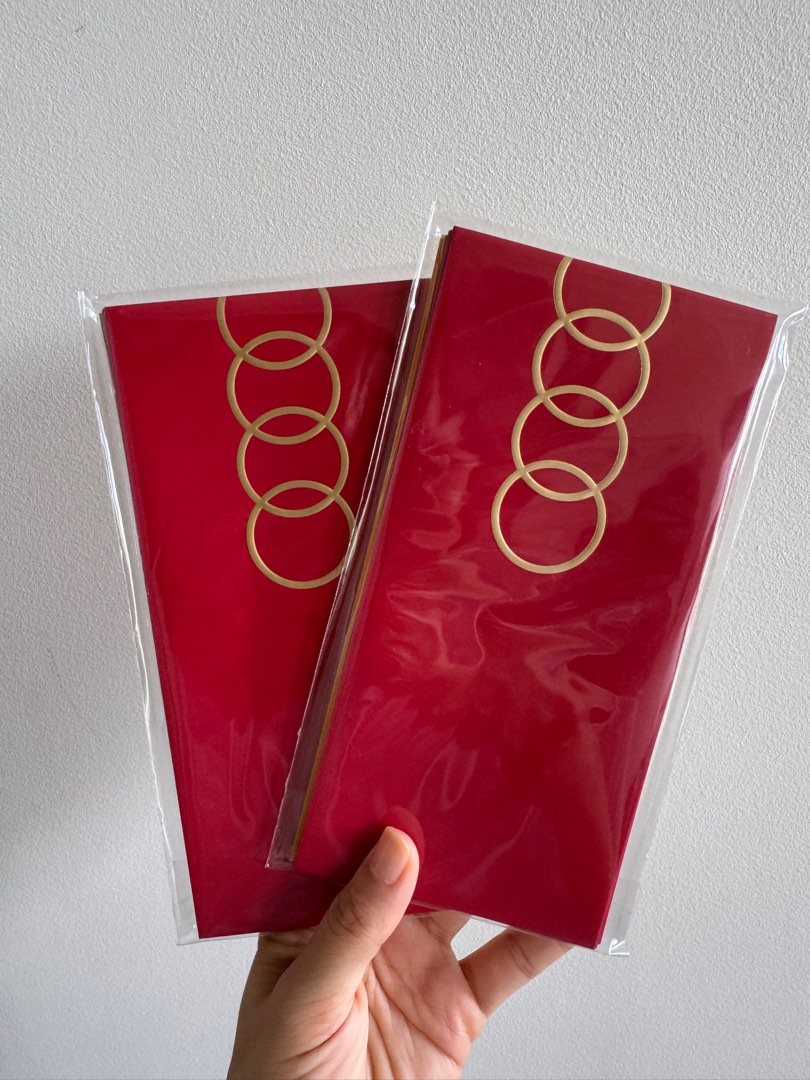 Audi Ang Pao Packets - Red and Gold (16pcs), Hobbies & Toys, Occasions ...