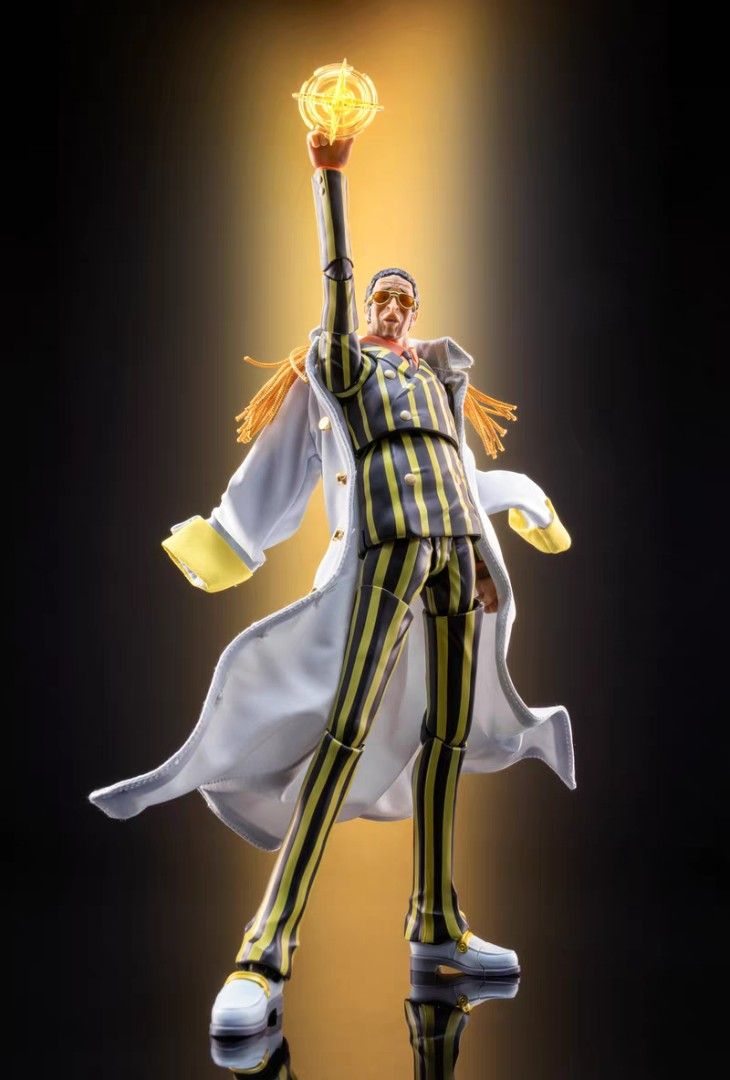 (Back Order) s.h.figuarts SHF One Piece Admiral Kizaru Borsalino with ...