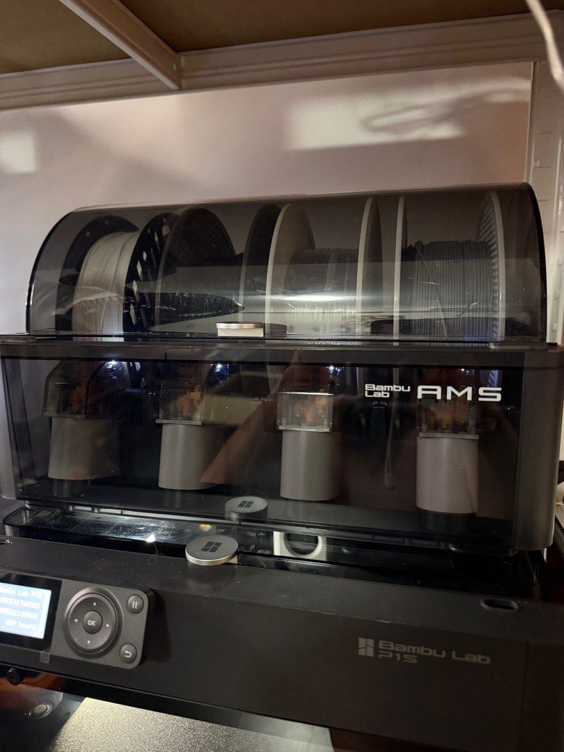 Bambu Lab P1S 3D Printer with AMS, Computers & Tech, Printers, Scanners ...