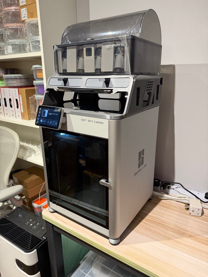 Bambu Lab X1-Carbon 3D Printer with AMS, Computers & Tech, Printers ...