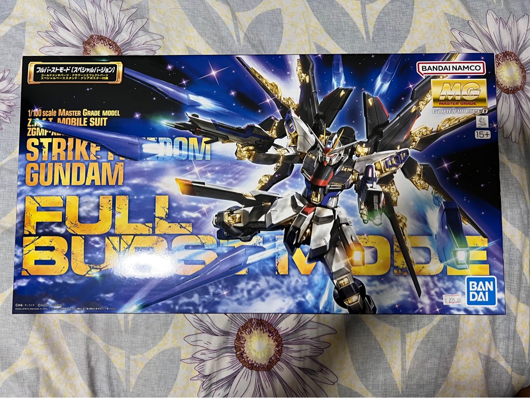 Bandai MG 1/100 Strike Freedom Gundam Full Burst Mode, Hobbies & Toys ...