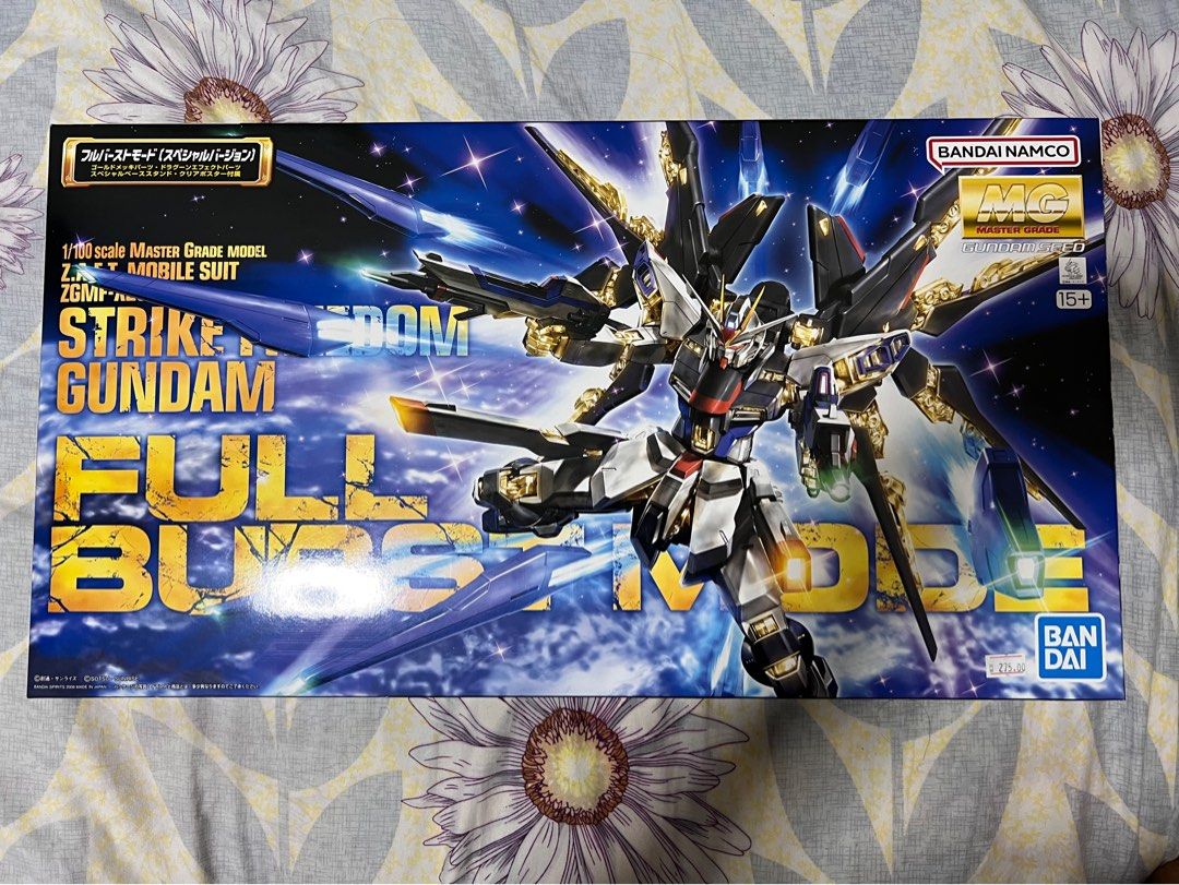 Bandai MG 1/100 Strike Freedom Gundam Full Burst Mode, Hobbies & Toys ...