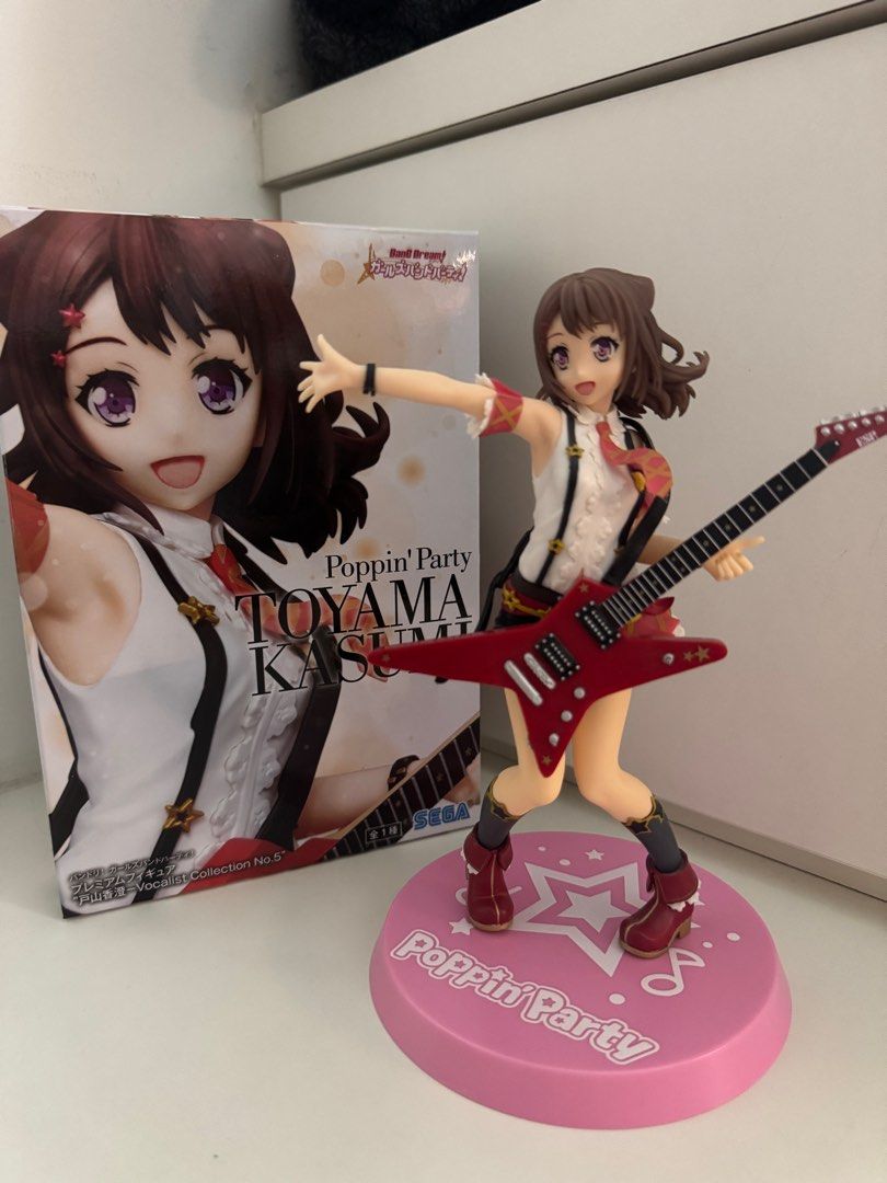 BanG Dream! Poppin' Party Toyama Kasumi Figure, Hobbies & Toys, Toys ...