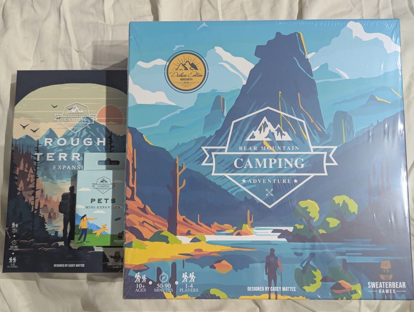 Bear Mountain Camping Adventure Board Game Deluxe Kickstarter Edition ...