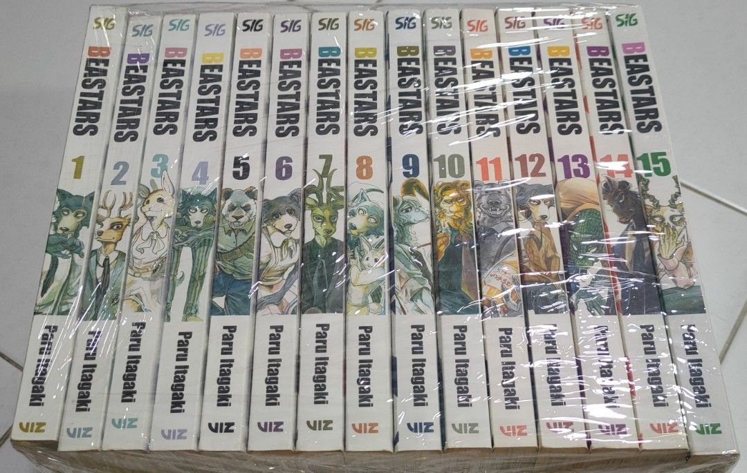 Beastars Manga Volumes 1-15, Hobbies & Toys, Books & Magazines, Comics ...