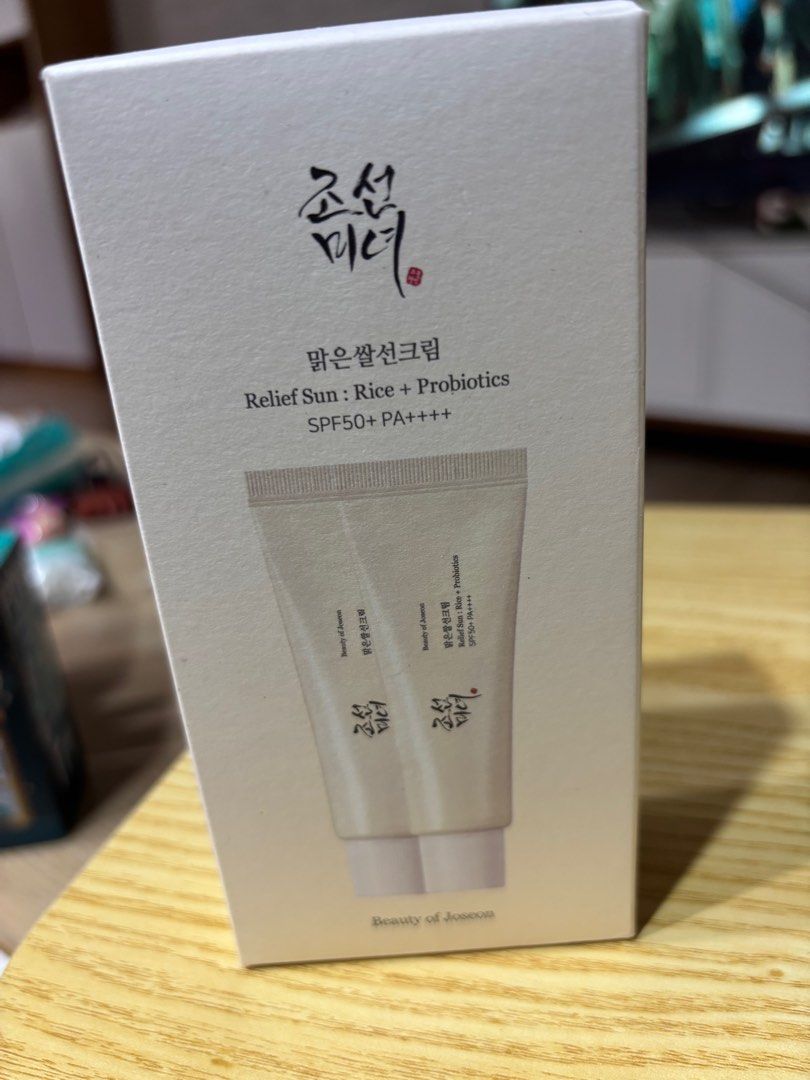 Beauty of Joseon Relief Sun: Rice + Probiotics SPF50+, Beauty ...