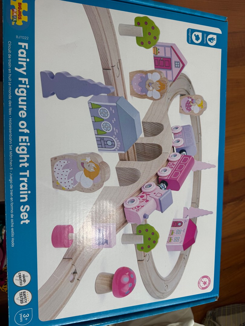 Bigjigs Fairy Figure of Eight Train Set, Hobbies & Toys, Toys & Games ...