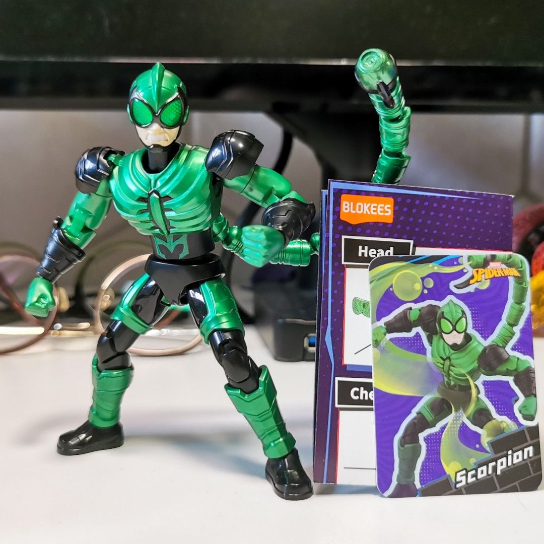 Blokees Scorpion Action Figure with Card, Hobbies & Toys, Toys & Games ...