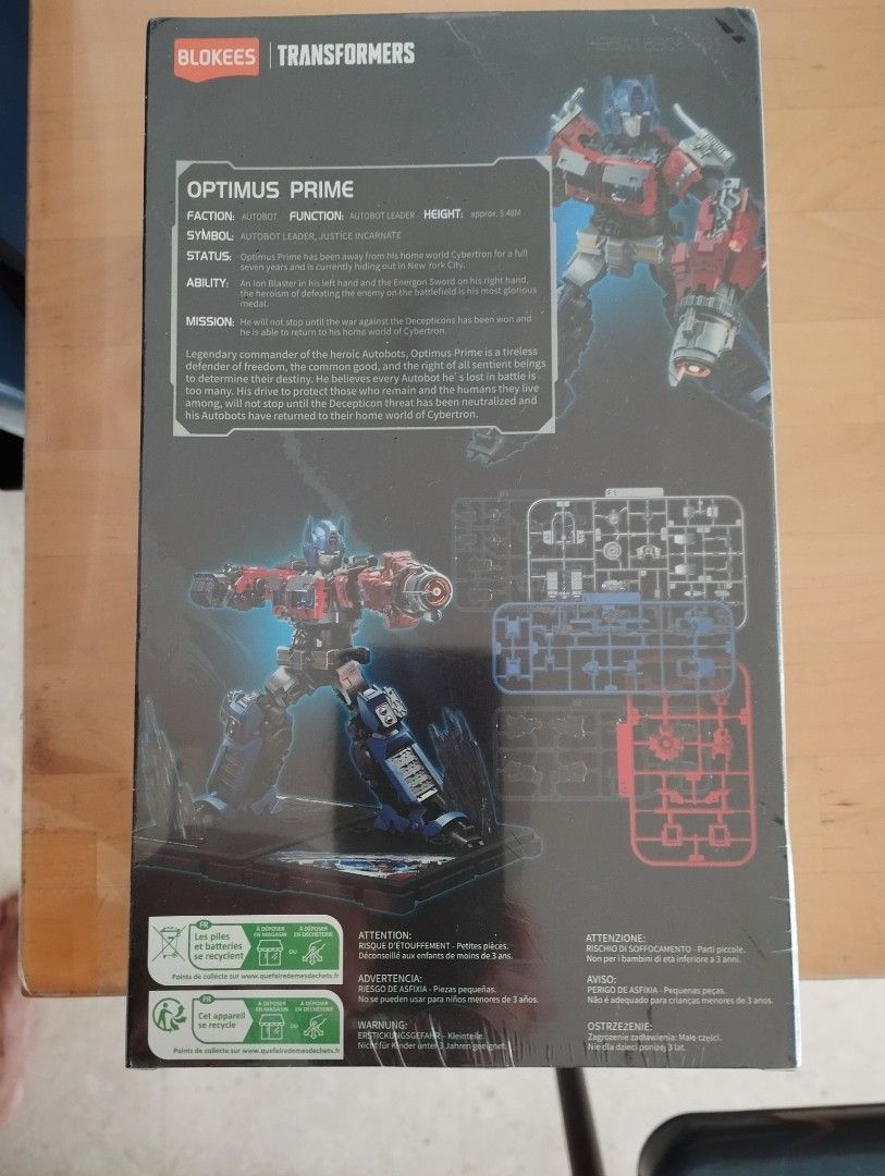 Blokees Transformers Classic Class Optimus Prime, Hobbies & Toys, Toys ...