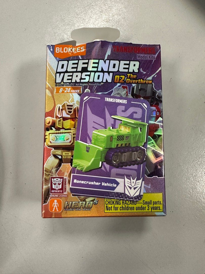 Blokees Transformers Defender Version 02 Bonecrusher, Hobbies & Toys ...