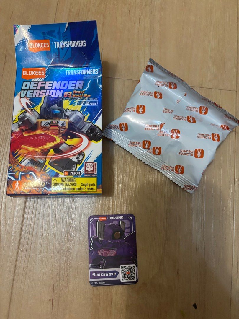 Blokees Transformers Defender Version 03 Shockwave, Hobbies & Toys ...