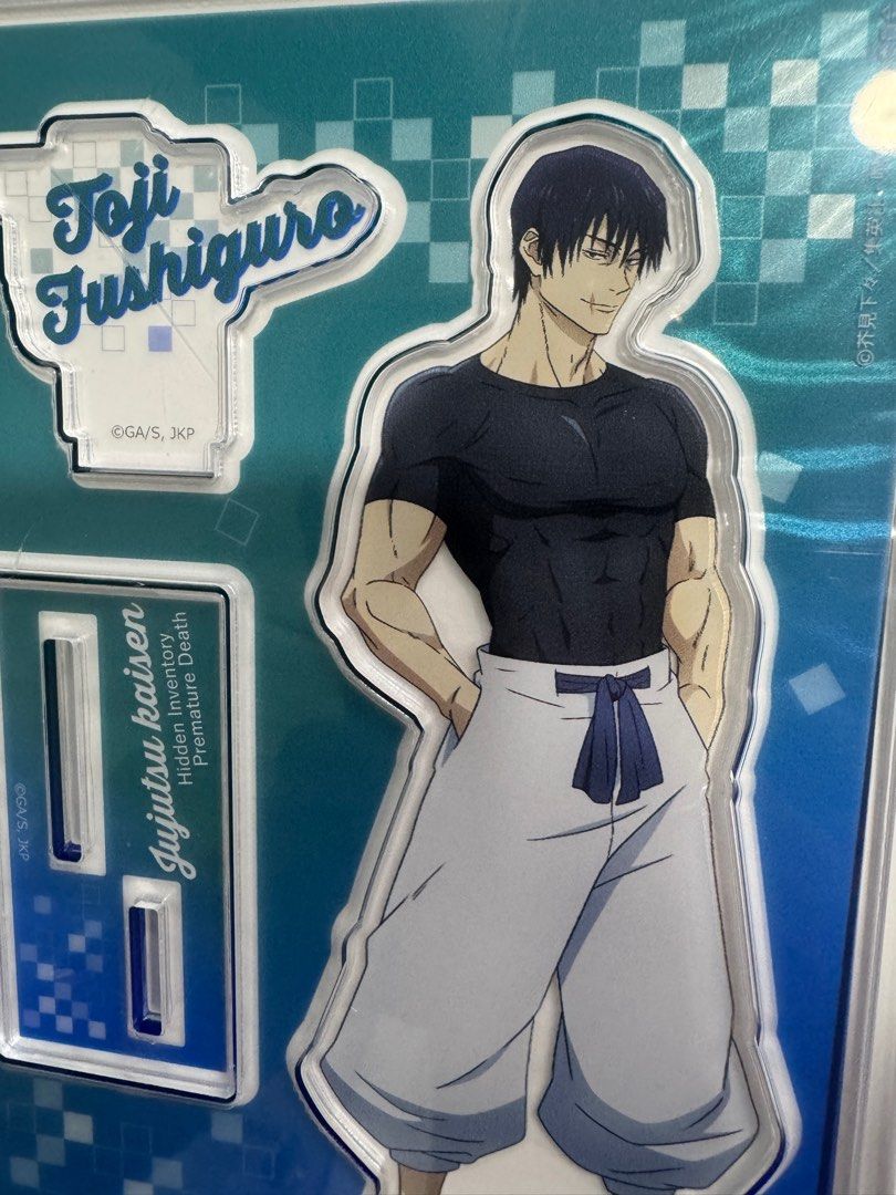 Toji Fushiguro Acrylic Stand JJK Jujutsu kaisen, Hobbies & Toys ...