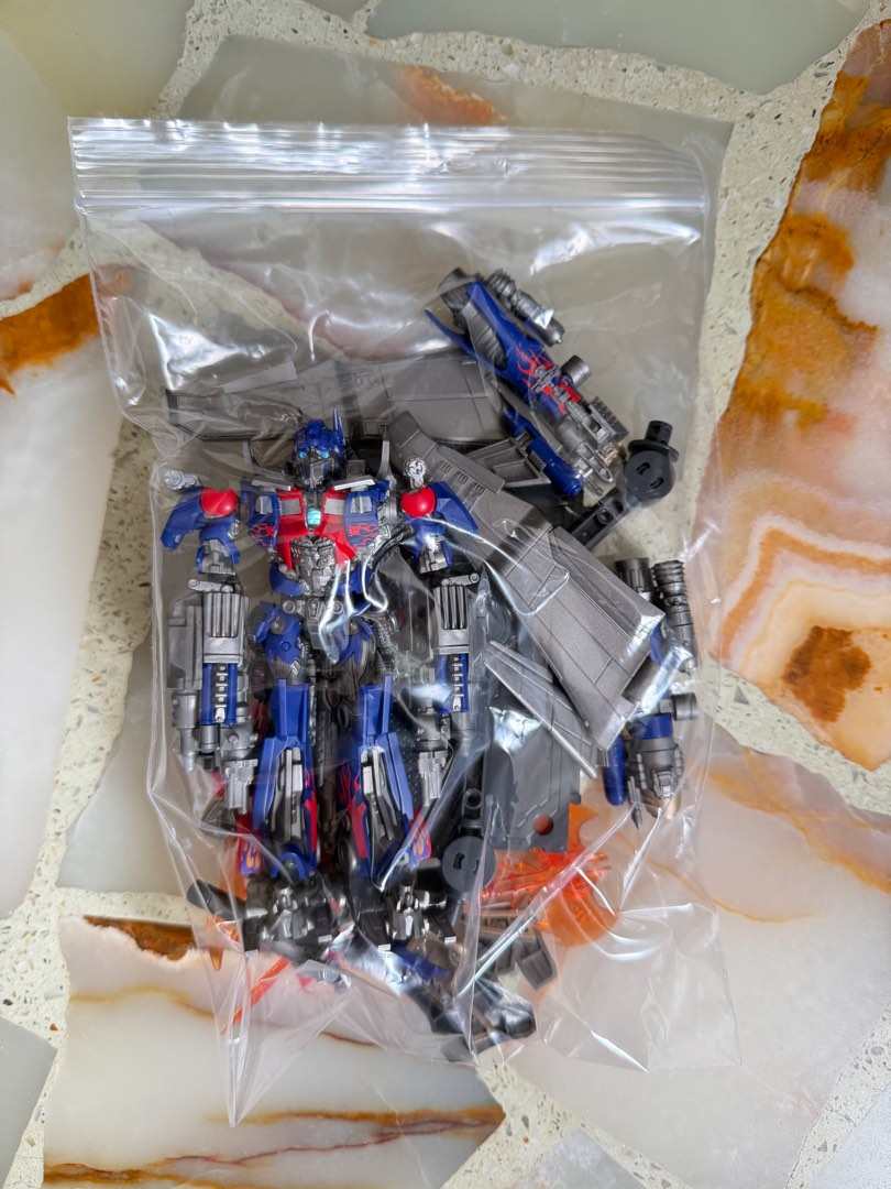 (BUILT) Blokees Transformers DX Classic Class 21 Jet Wing Optimus Prime ...