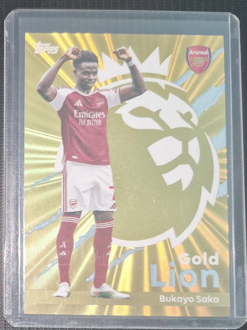 Bukayo Saka GL1 (topps 2026 card), Hobbies & Toys, Toys & Games on ...
