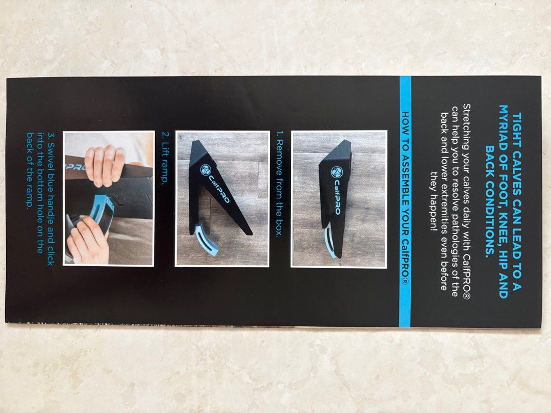 CalfPRO Leveraged Calf Stretching Device, Sports Equipment, Exercise ...