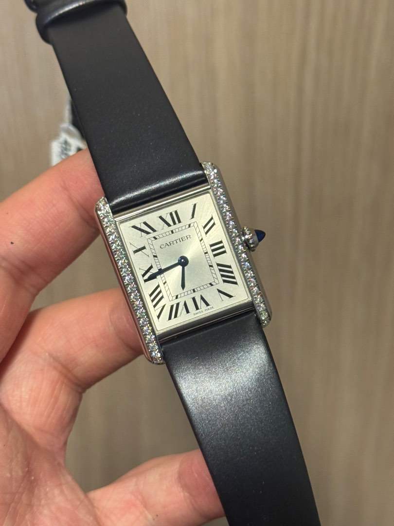 Cartier Tank Diamond Large W4TA0017 Dec 2025, Luxury, Watches on Carousell