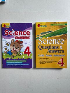 CASCO Science Questions & Answers - Primary 4, Hobbies & Toys, Books ...