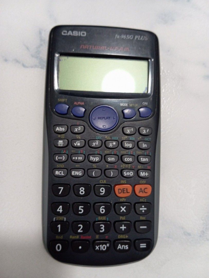 Casio fx-96SG PLUS Scientific Calculator, Hobbies & Toys, Stationery ...