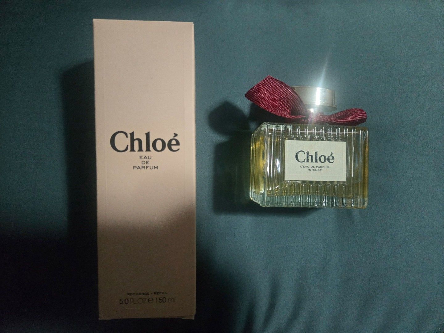 Chloe Eau de Parfum Intense 100ml + 150ml refill, Beauty & Personal ...