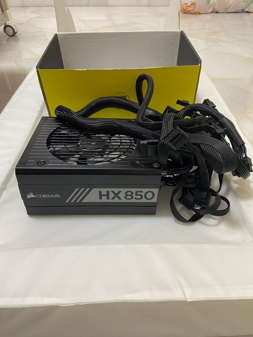 Corsair HX850 — 850 Watt (80 PLUS® PLATINUM Certified Fully Modular ...