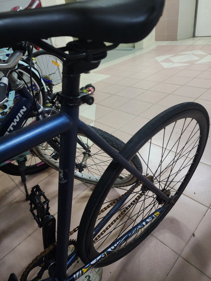 Cranston Blue fixie, Sports Equipment, Bicycles & Parts, Bicycles on ...