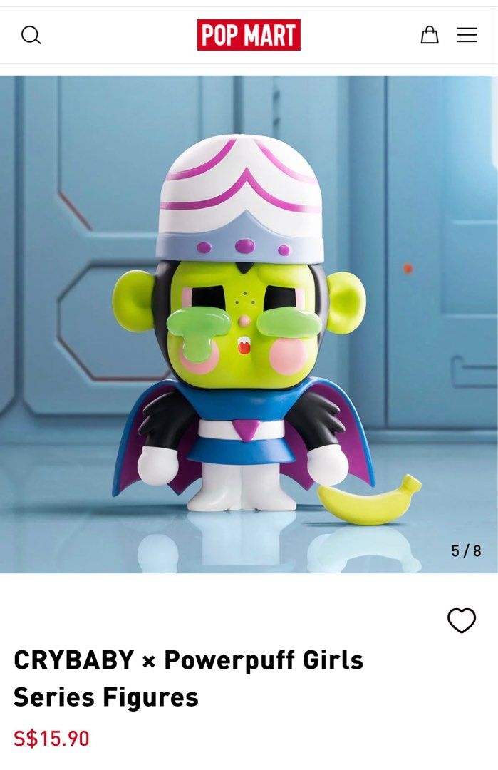 CRYBABY × Powerpuff Girls Series Figures, Hobbies & Toys, Toys & Games ...