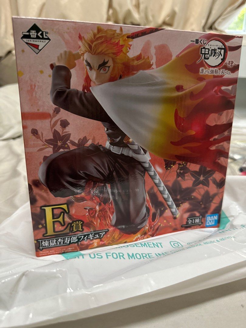 Demon Slayer: Kimetsu no Yaiba - Rengoku Kyojuro Figure, Hobbies & Toys ...