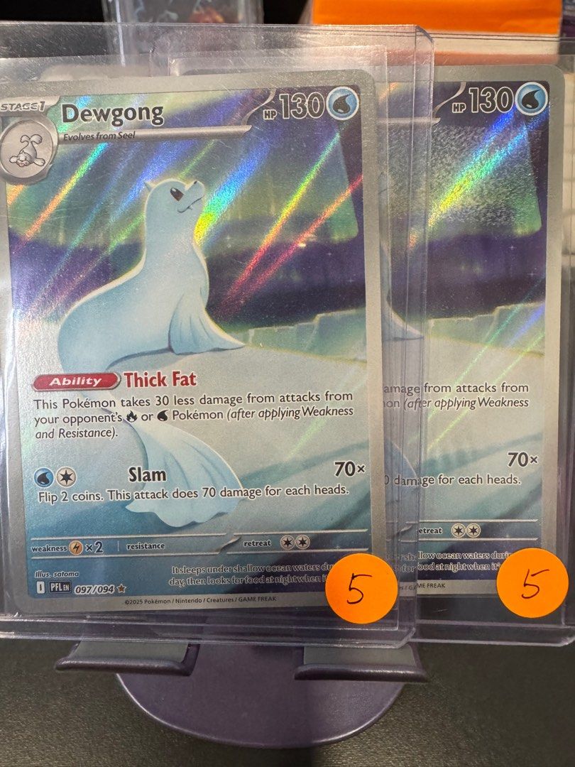 Dewgong AR 97/94 from Phantasmal Flames, Hobbies & Toys, Toys & Games ...