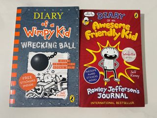 Diary of a Wimpy Kid series - 17 titles, Hobbies & Toys, Books ...