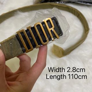 💯 Authentic DIOR belt, Women's Fashion, Watches & Accessories, Belts on ...