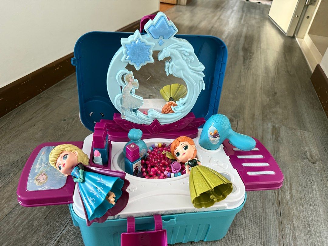Disney Frozen II Toy Suitcase Playset, Hobbies & Toys, Toys & Games on ...
