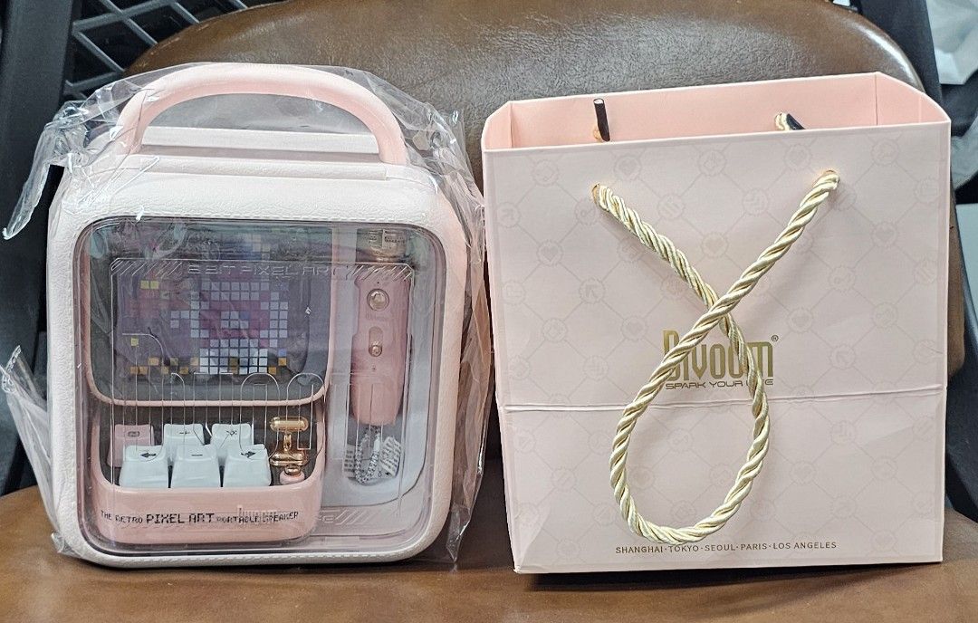 Divoom Ditoo-Mic Retro Pixel Art Bluetooth Speaker, Audio, Soundbars ...