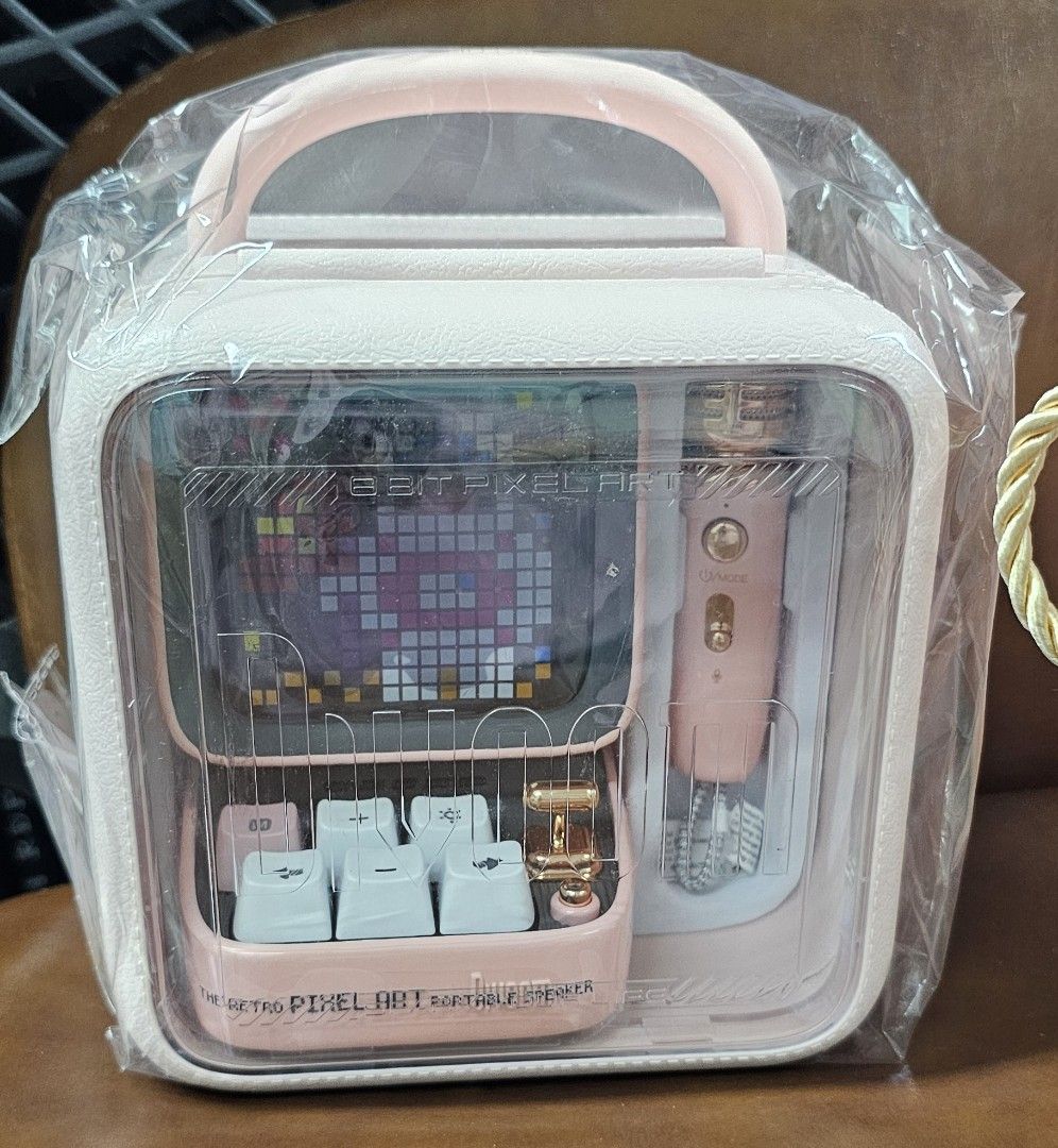 Divoom Ditoo-Mic Retro Pixel Art Bluetooth Speaker, Audio, Soundbars ...