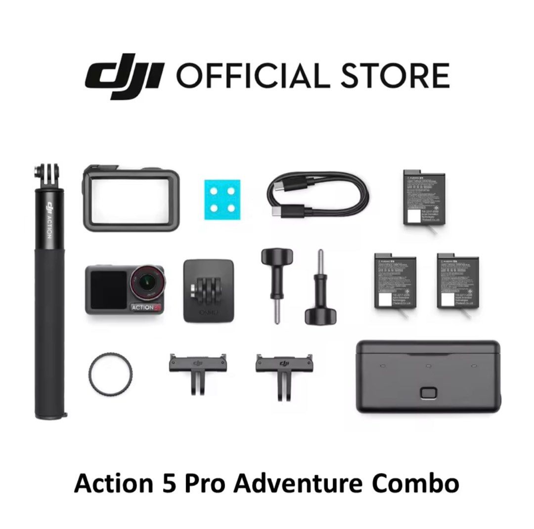 DJI Osmo Action 5 Pro Adventure Combo + Diving Combo, Photography ...