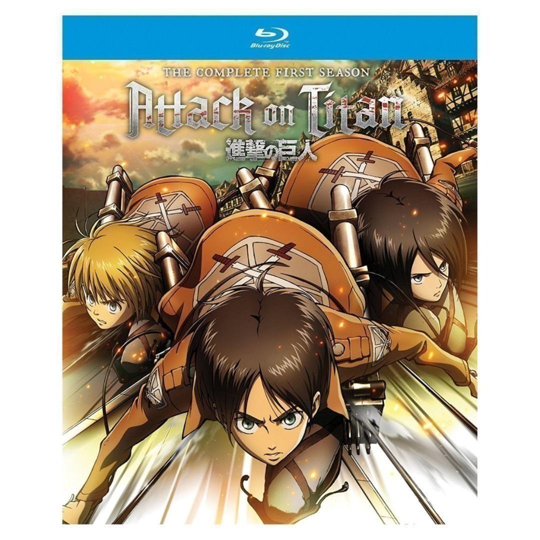 DMS 包順豐 藍光 合集 進擊的巨人 全集連劇場版 第一季至最終季 BD25×12:/ ATTACK ON TITAN/ Shingeki ...